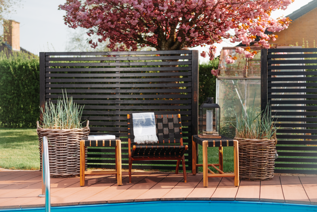 Hâws Nooka Lounge Stol i sort reb » Køb online hos Wallshop.dk