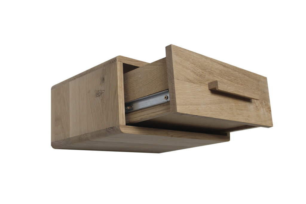 Museliving Skuffehylde i massiv eg » Køb online hos Wallshop.dk